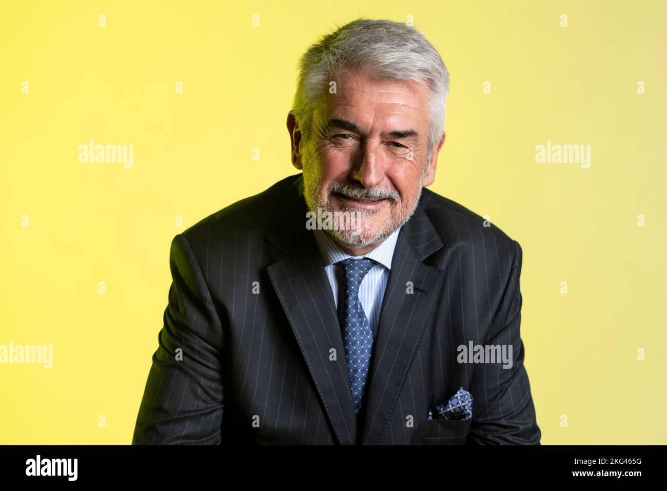 Rudy Provoost, Vorsitzender von VOKA (Vlaams Netzwerk van ondernemingen ... Rudy Provoost, Vorsitzender von VOKA (Vlaams Netzwerk van ondernemingen ...