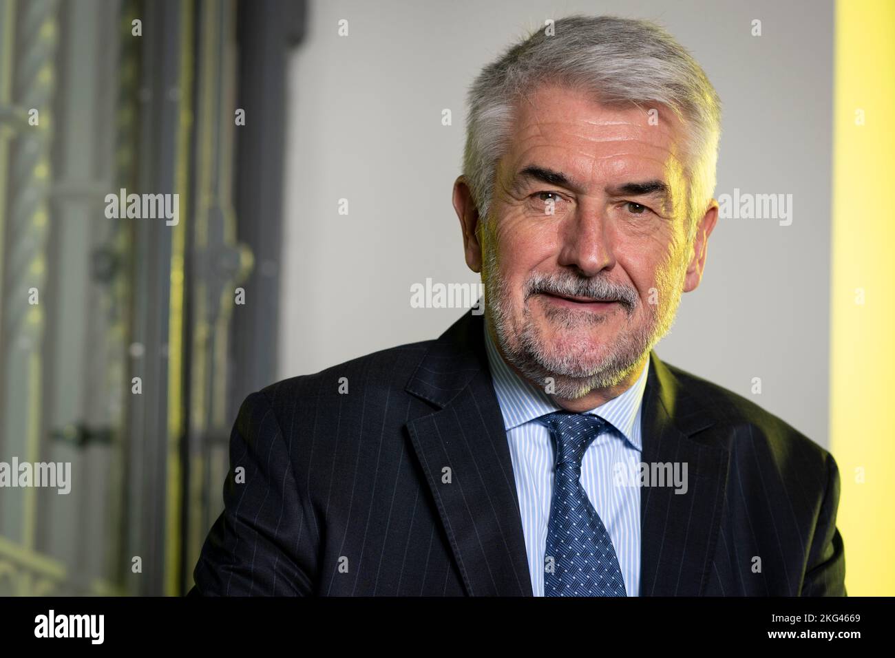 Rudy Provoost, Vorsitzender von VOKA (Vlaams Netzwerk van ondernemingen ... Rudy Provoost, Vorsitzender von VOKA (Vlaams Netzwerk van ondernemingen ...