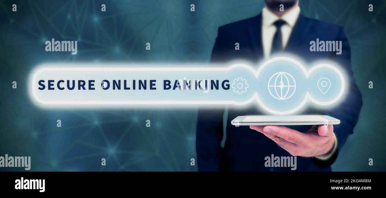 Schreiben mit Textanzeige für sicheres Online-Banking. Business ... Schreiben mit Textanzeige für sicheres Online-Banking. Business ...