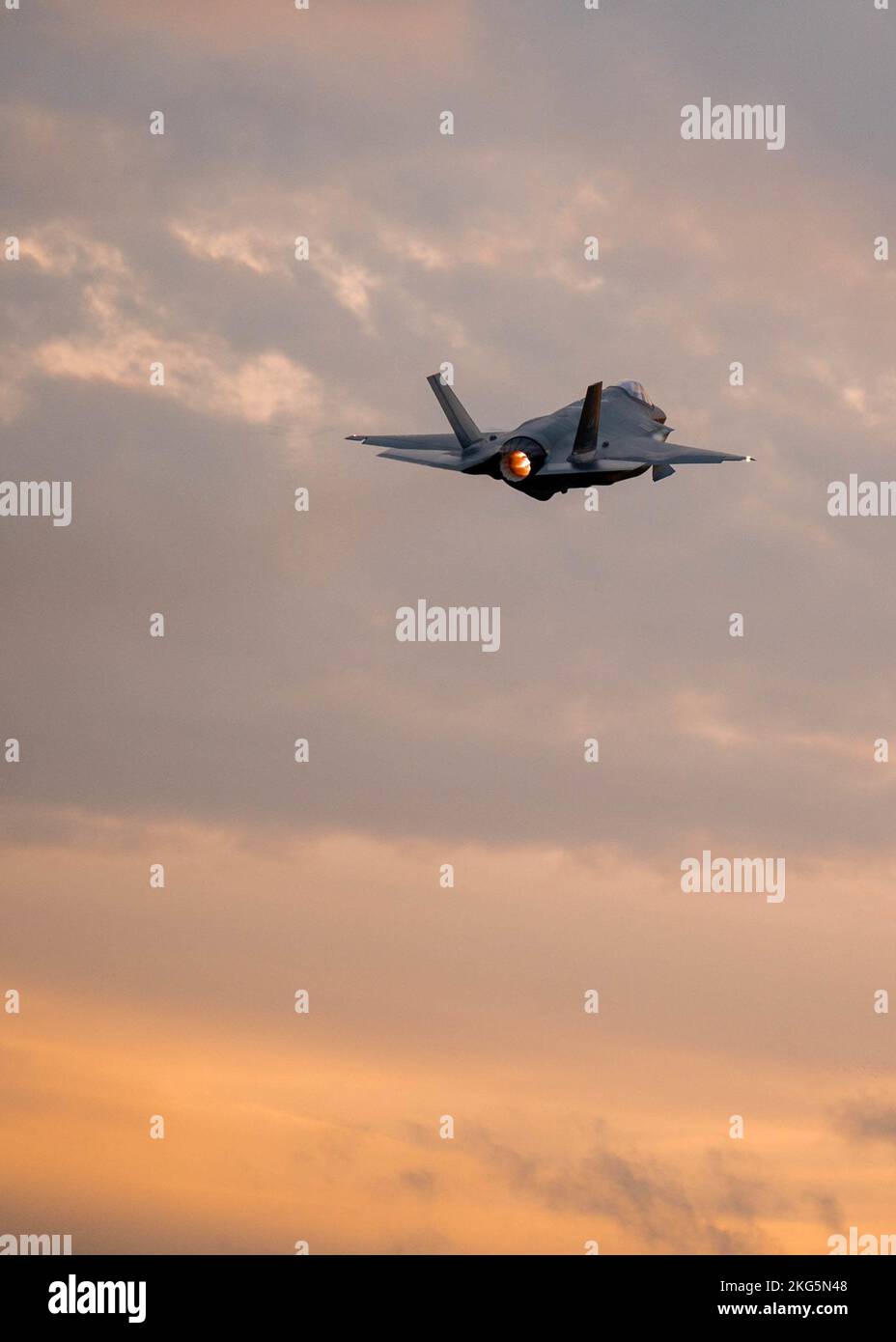 Eine US Air Force F-35A Lightning II, die dem 495. Fighter Squadron ...