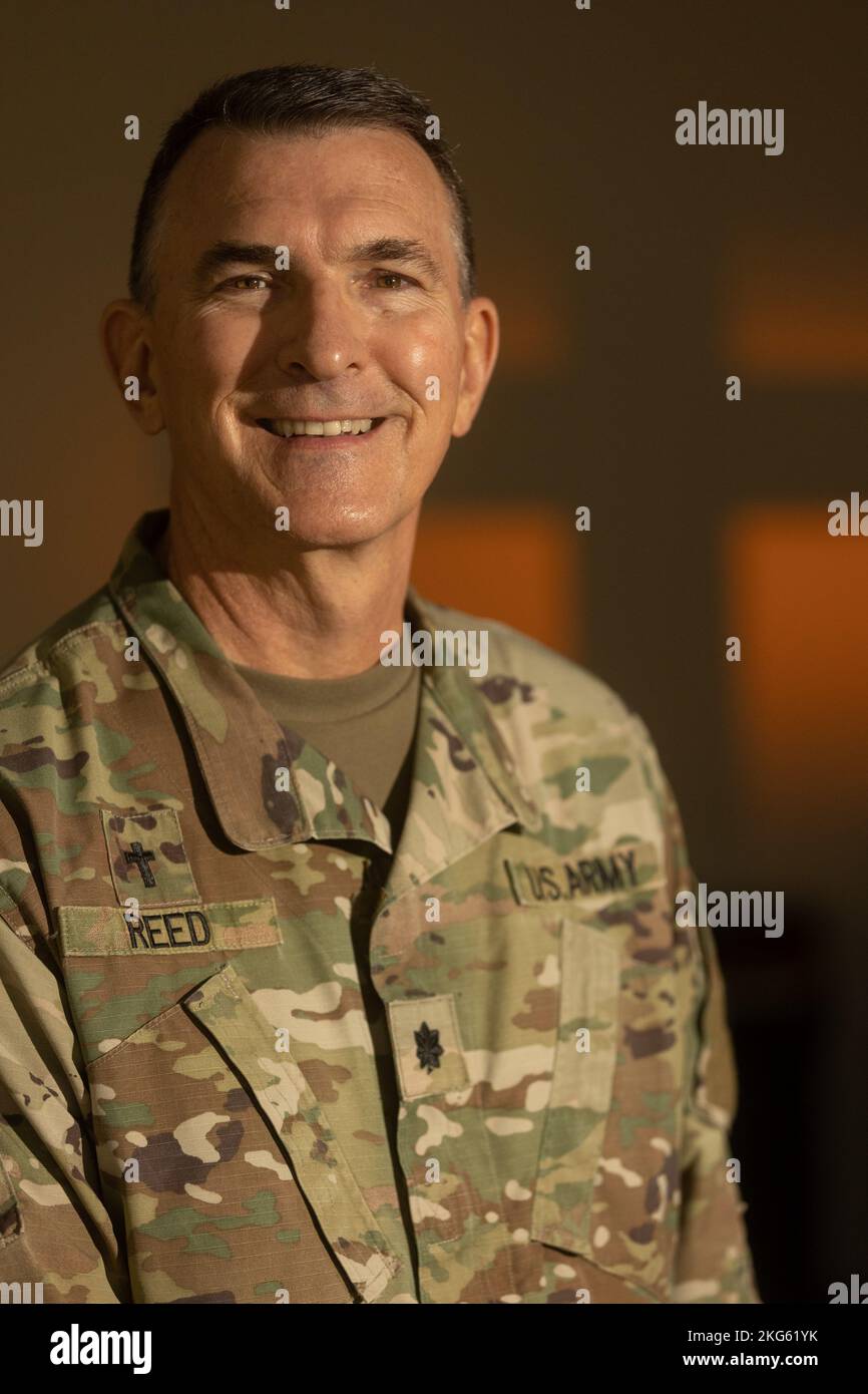 LT. Col. Brian Reed aus Clearmont, Missouri, Kaplan des Walter Reed ...