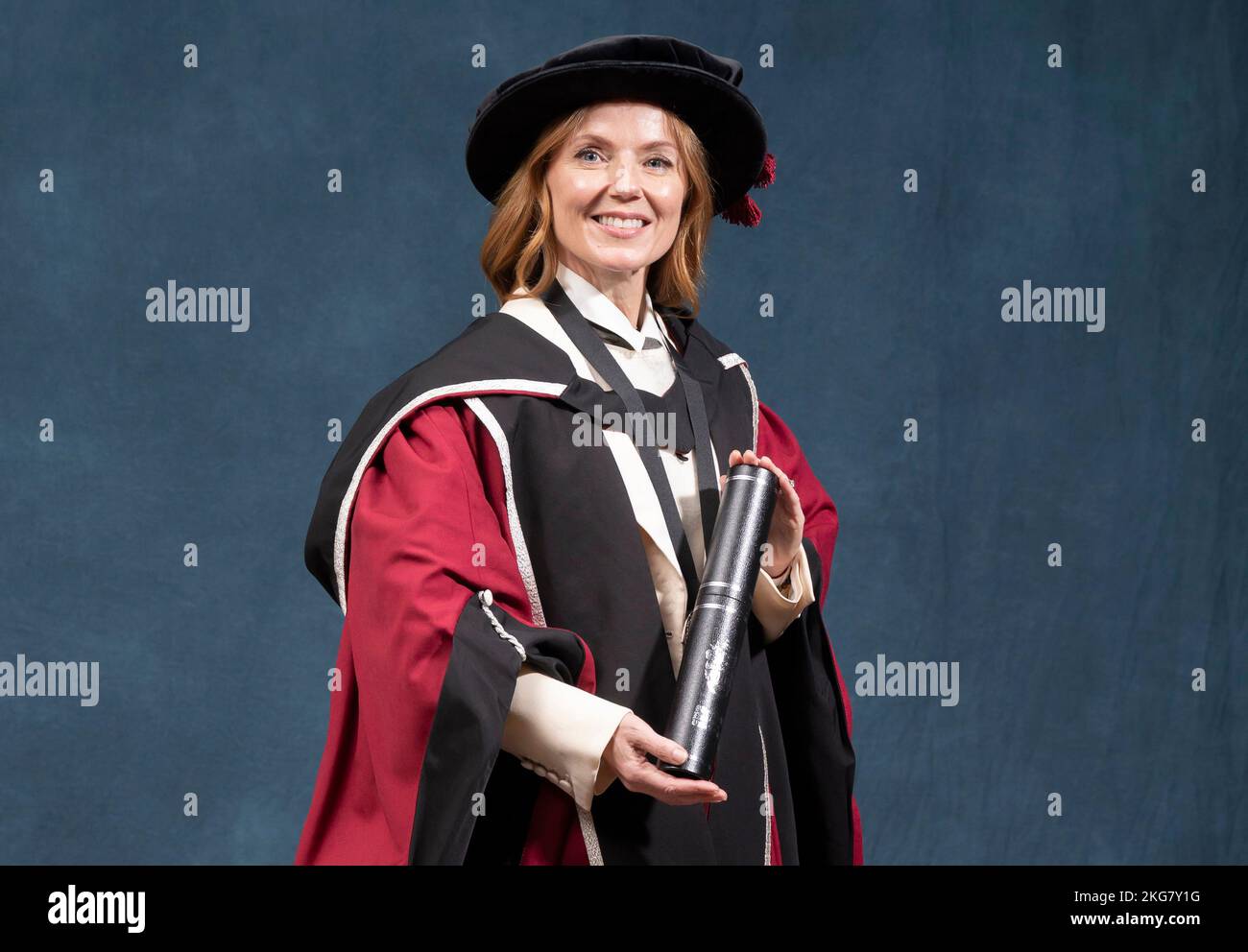Geri Halliwell-Horner erhielt ihre Ehrendoktorwürde von der Sheffield ...