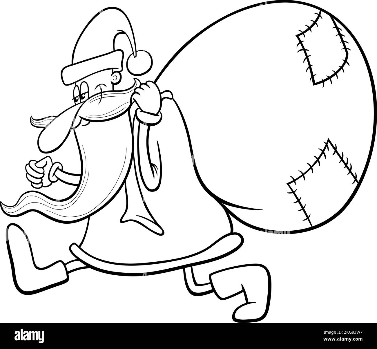 Weihnachtsmann sack Stock-Vektorgrafiken kaufen - Alamy
