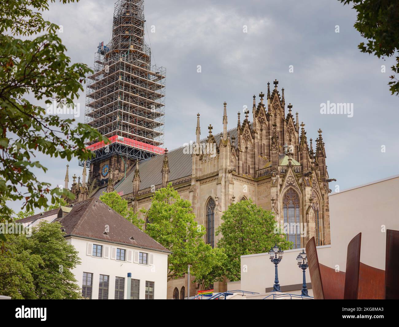 BASEL, SCHWEIZ, 7. JULI 2022: Elisabeths offene Kirche zur ...