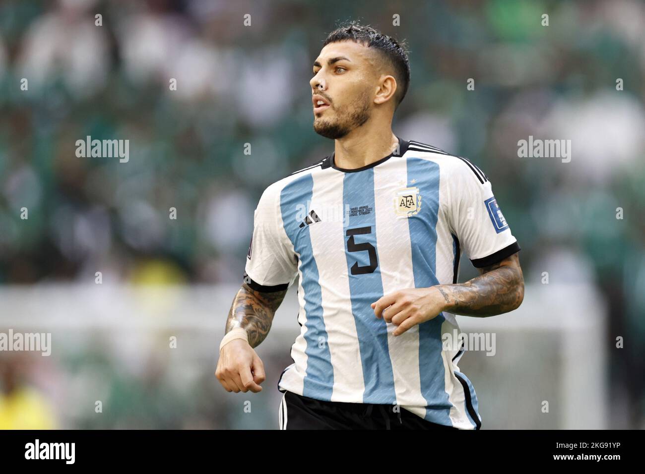 LUSAIL CITY - Leandro Daniel Paredes aus Argentinien während des FIFA ...