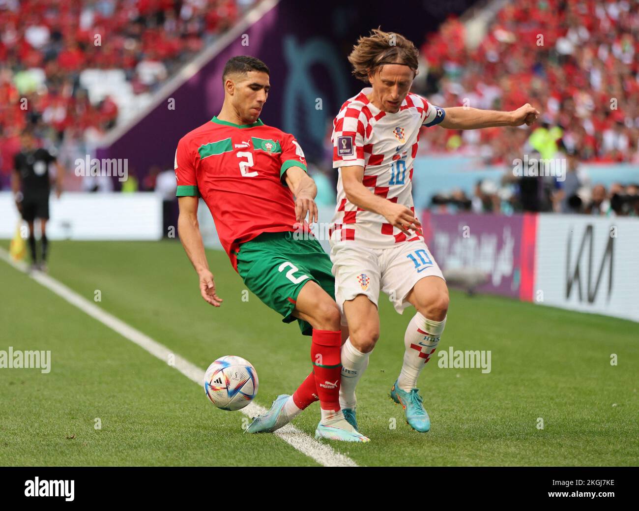 Fußball - FIFA Weltmeisterschaft Katar 2022 - Gruppe F - Marokko ...