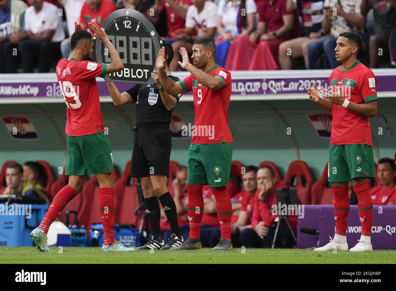 AL KHOR, 23-11-2022 Al Bayt Stadium, Weltmeisterschaft 2022 im Qatar ...