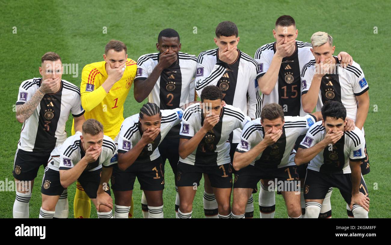 Fußball - FIFA Weltmeisterschaft Katar 2022 - Gruppe E - Deutschland ...