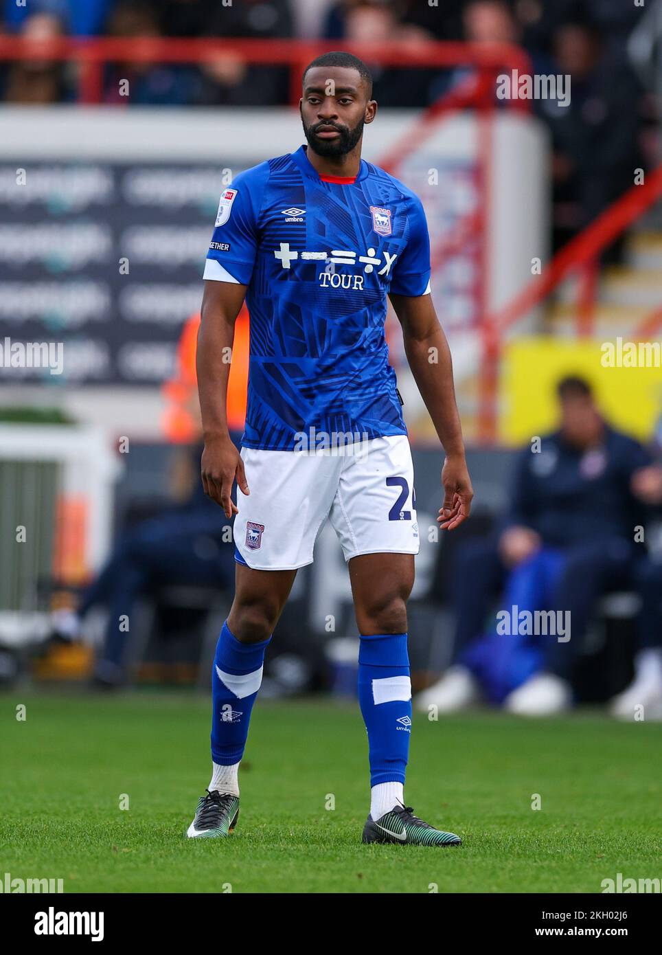 Kane Vincent-Young von Ipswich Town in Aktion während des Spiels Sky ...