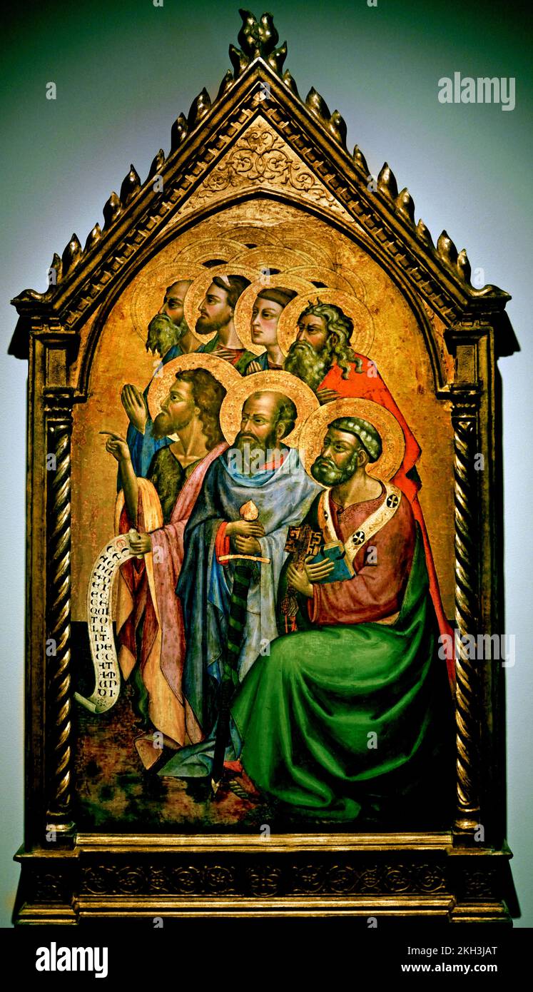 Heiligengruppe von don silvestro dei gherarducci -Fotos und ...