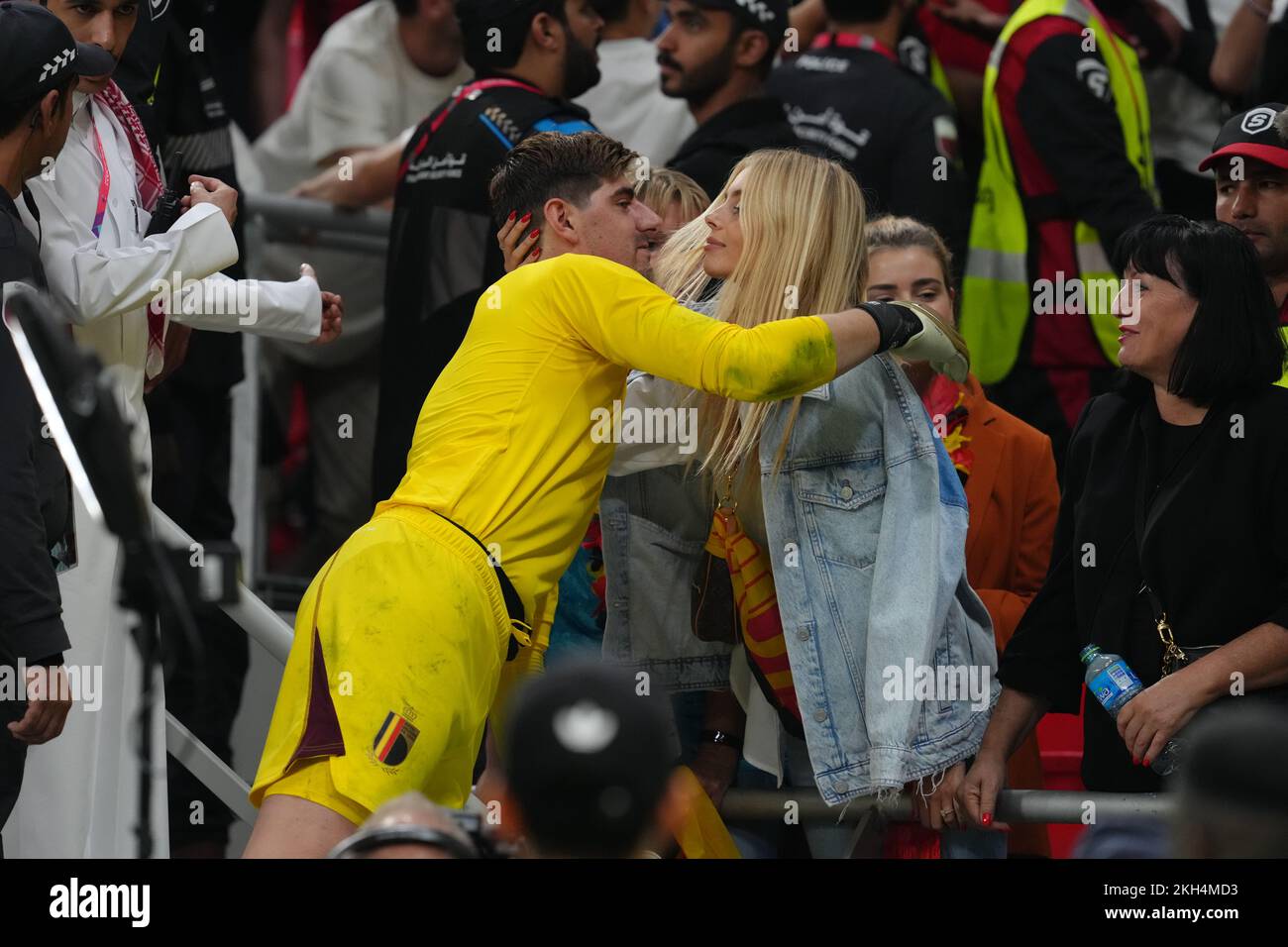 Thibaut courtois e mishel gerzig -Fotos und -Bildmaterial in hoher ...