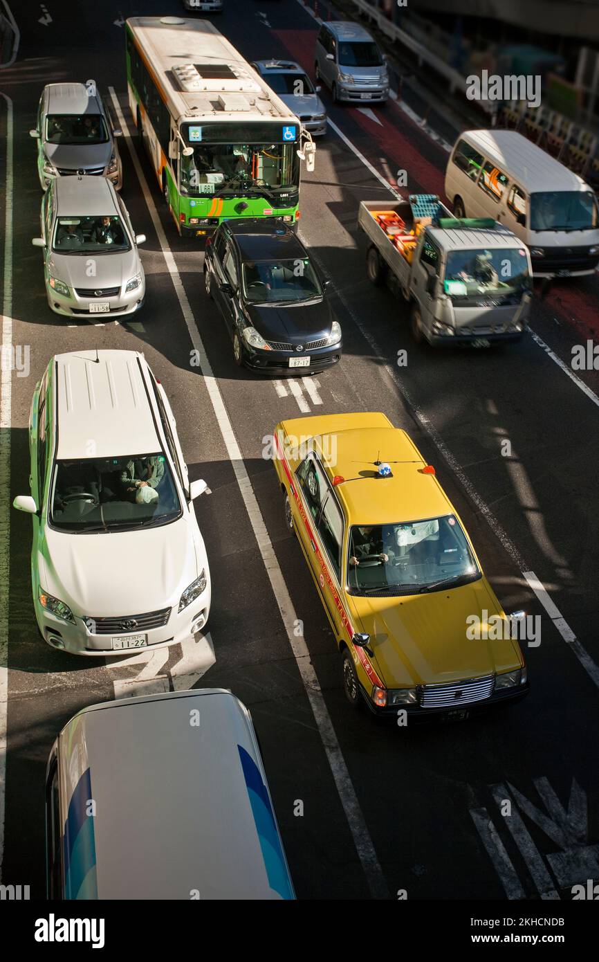 Tokyo japan traffic jam cars -Fotos und -Bildmaterial in hoher ...