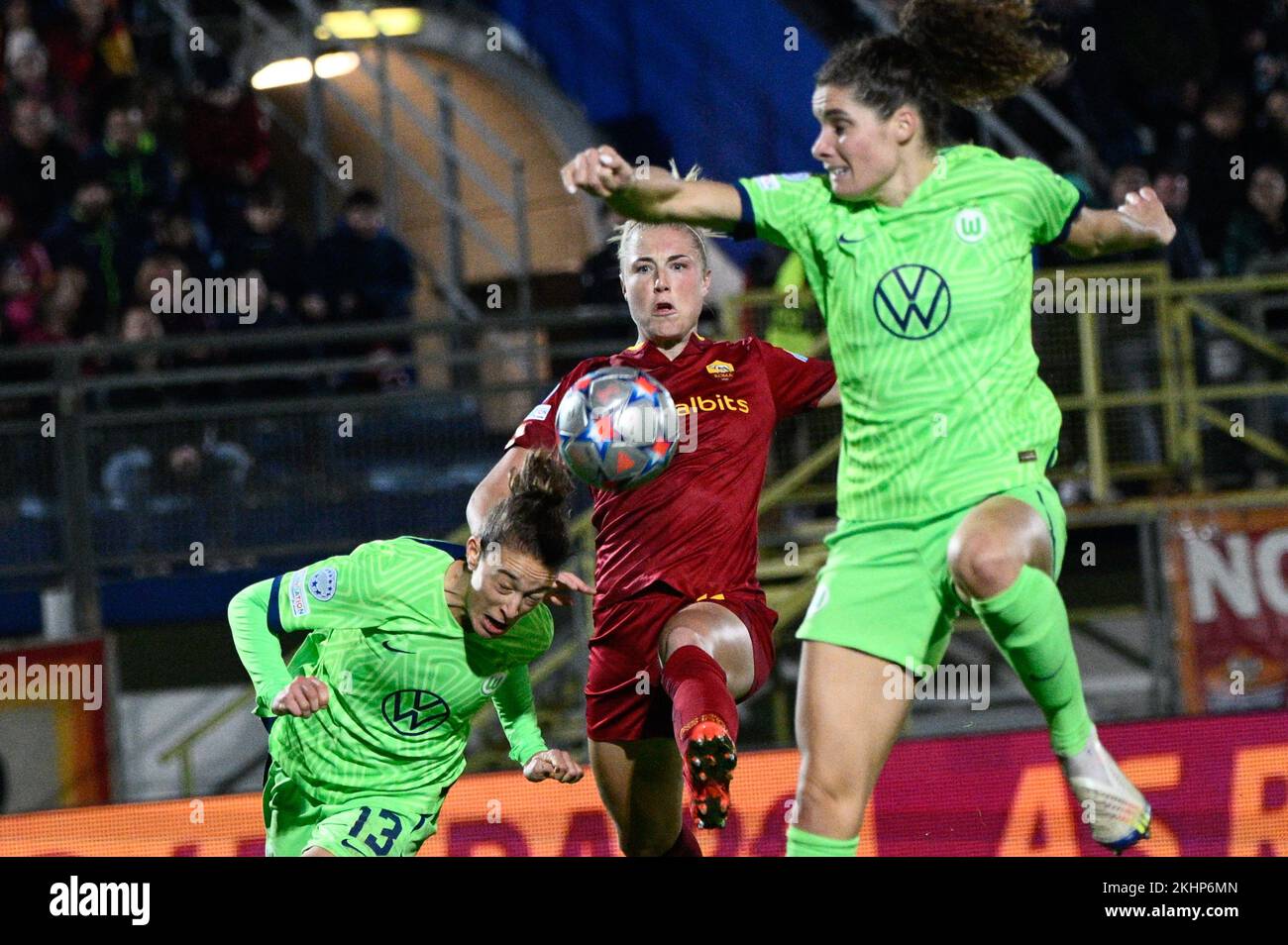 Sophie Roman Haug (ALS Roma Women) während des UEFA Women’s Champions ...