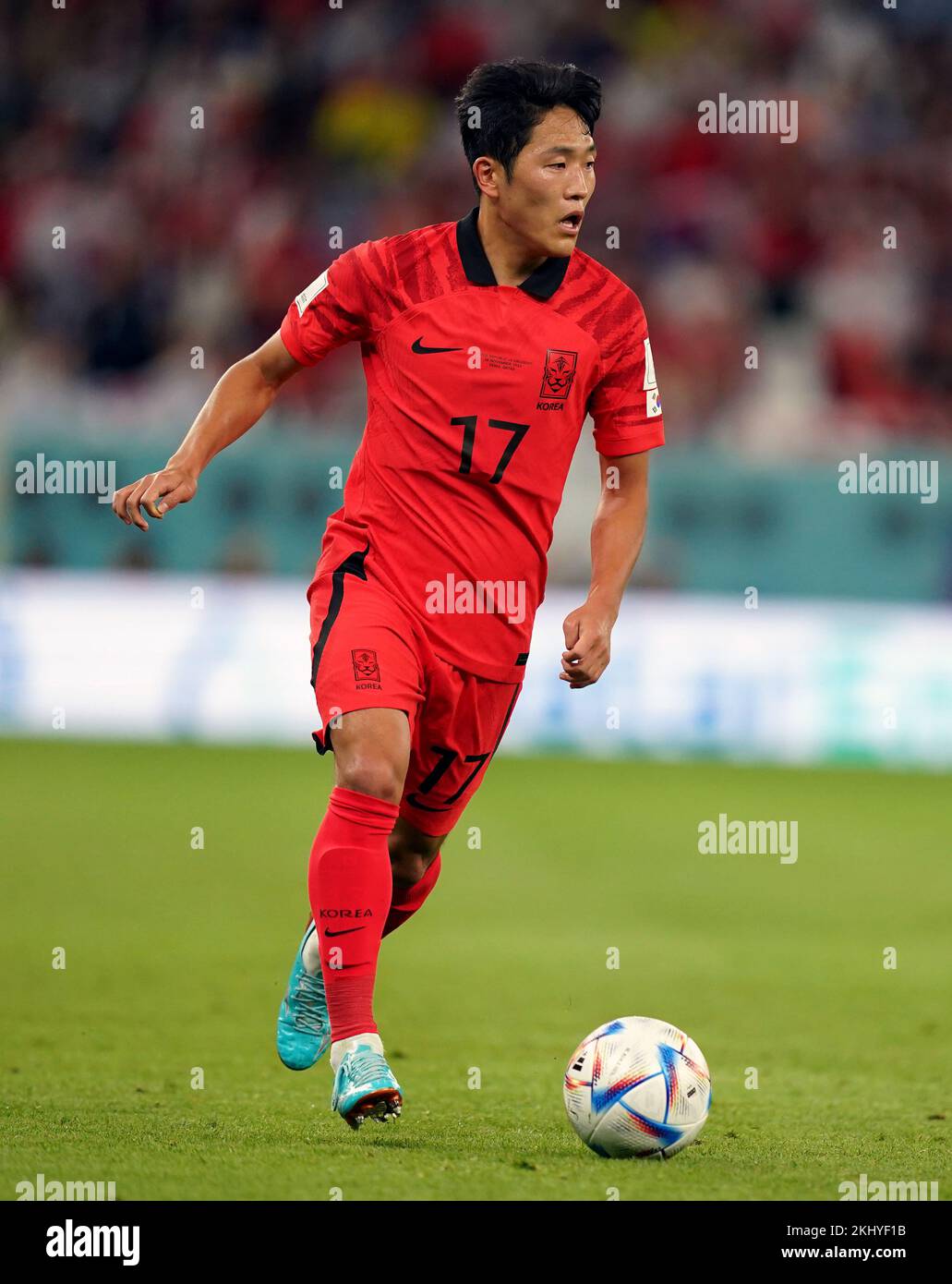 Südkoreas Na Sang-ho während des FIFA World Cup Group H-Spiels im ...