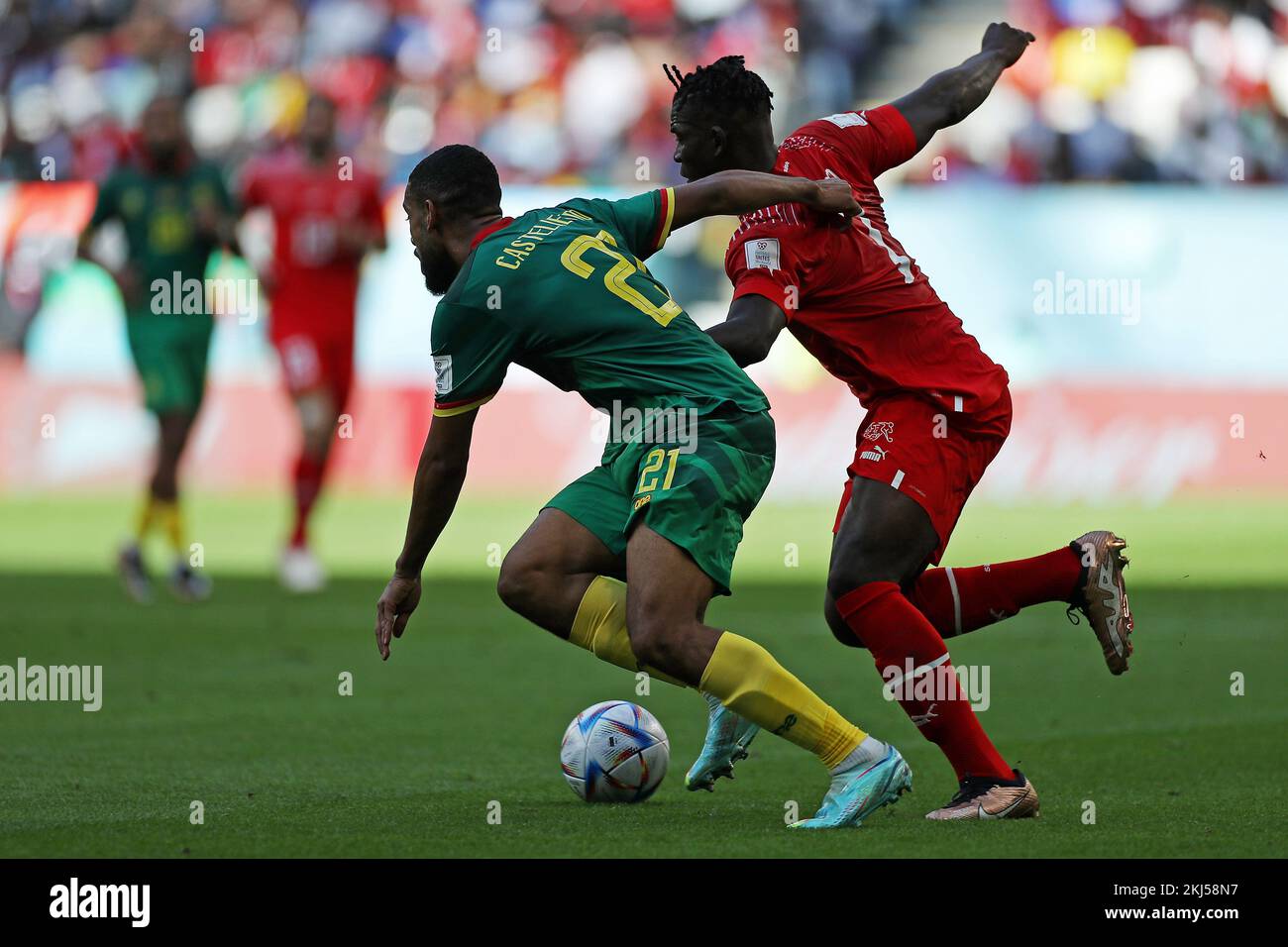 24.. November 2022; Al Janoub Stadium, Al Wakrah, Katar; FIFA Fußball ...