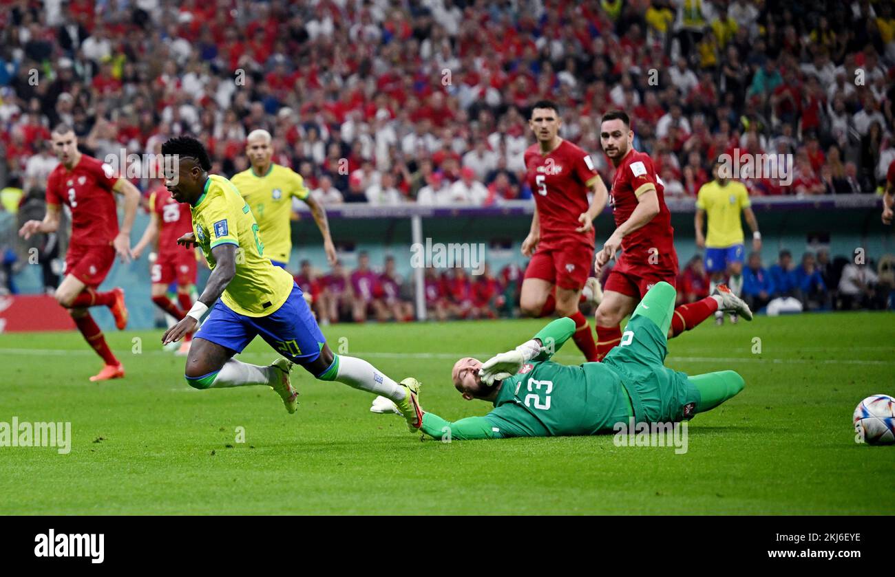 Fußball - FIFA Weltmeisterschaft Katar 2022 - Gruppe G - Brasilien ...