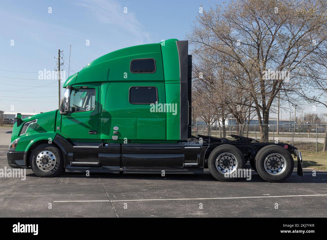 Indianapolis - ca. November 2022: Volvo Semi Tractor Trailer Big Rig ...