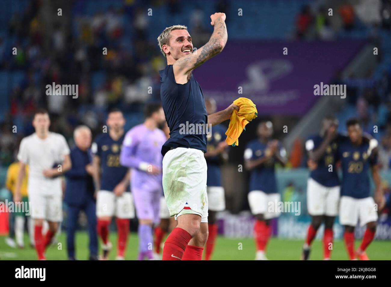 Schlussjubel Antoine GRIEZMANN (FRA). Jubel, Freude, Enthusiasmus ...