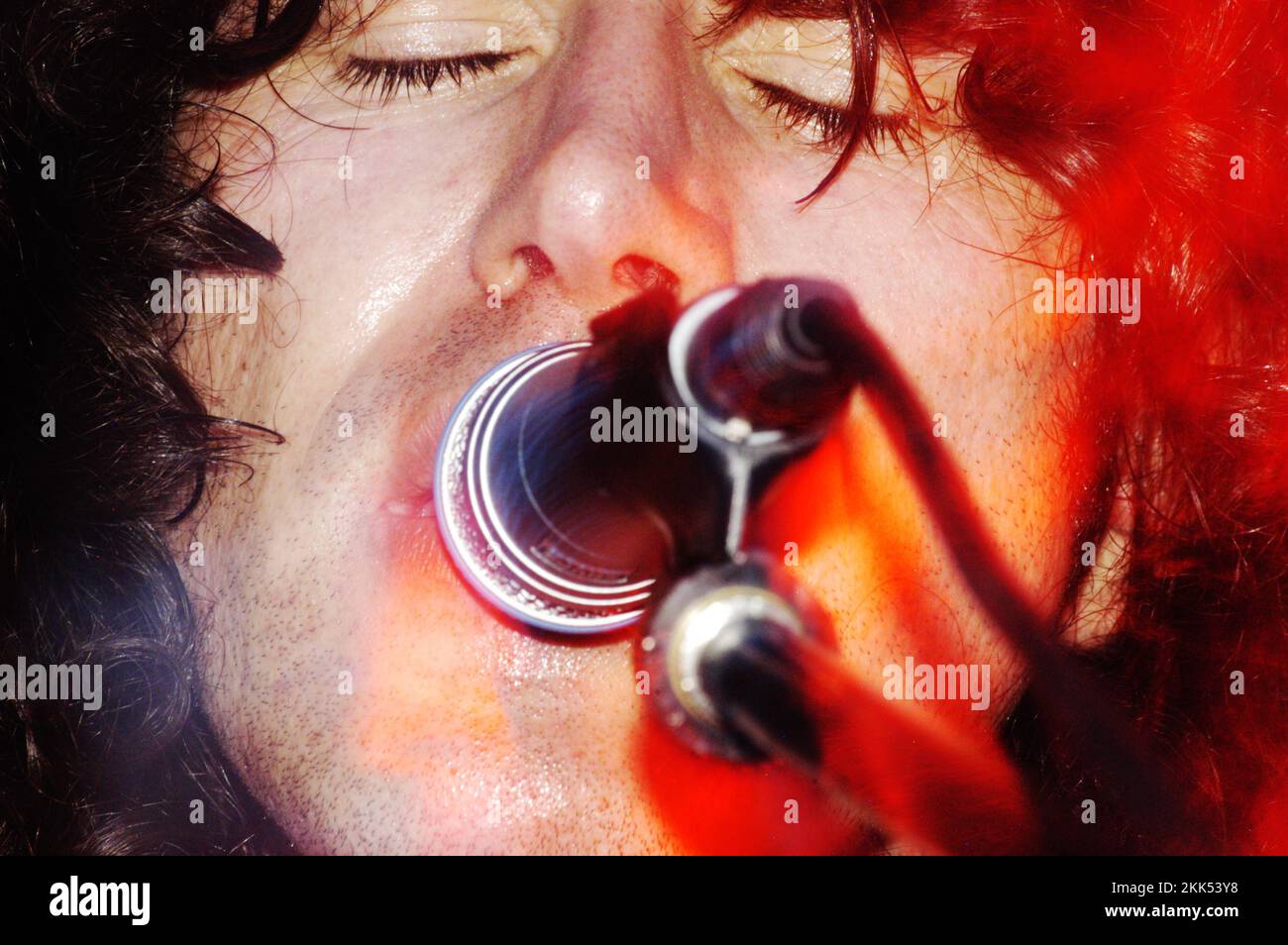 SUPER FURRY ANIMALS, KONZERT, 2004: Gruff Rhys of SUPER FURRY ANIMALS ...