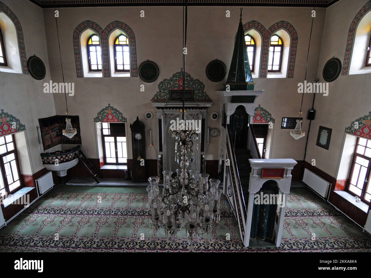 Die Fatih Sultan Mehmet Moschee befindet sich im türkischen Beykoz und ...