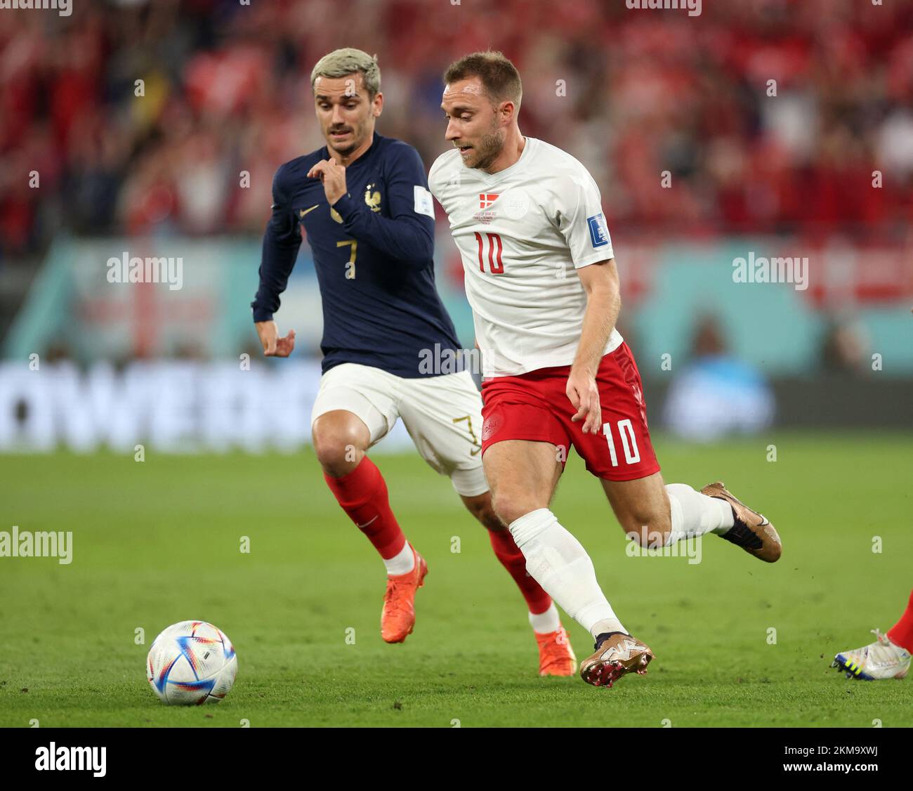 Fußball - FIFA Weltmeisterschaft Katar 2022 - Gruppe D - Frankreich ...