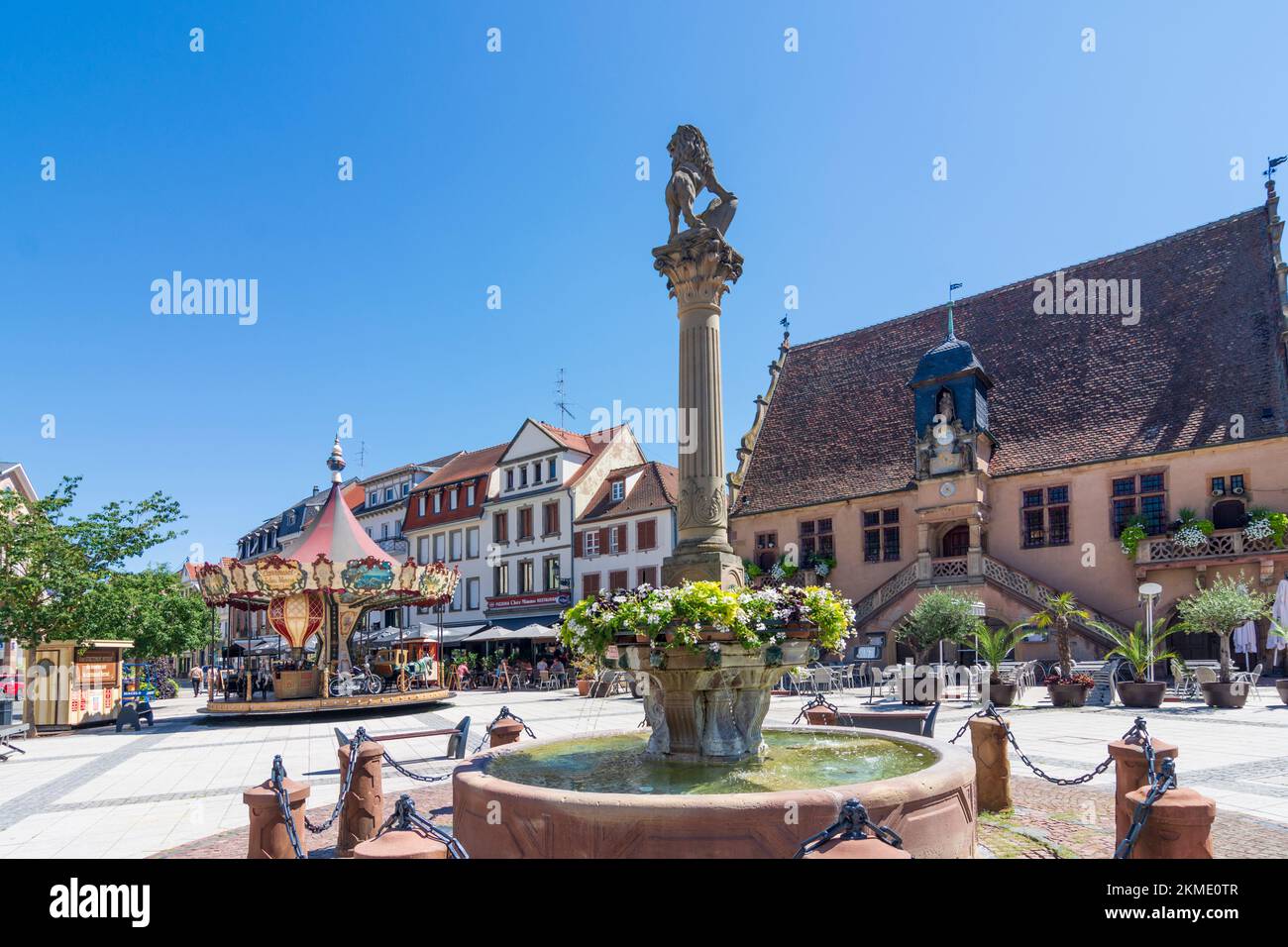 Molsheim: Metzig, ehemaliges Haus der Metzgervereinigung, Platz Place ...