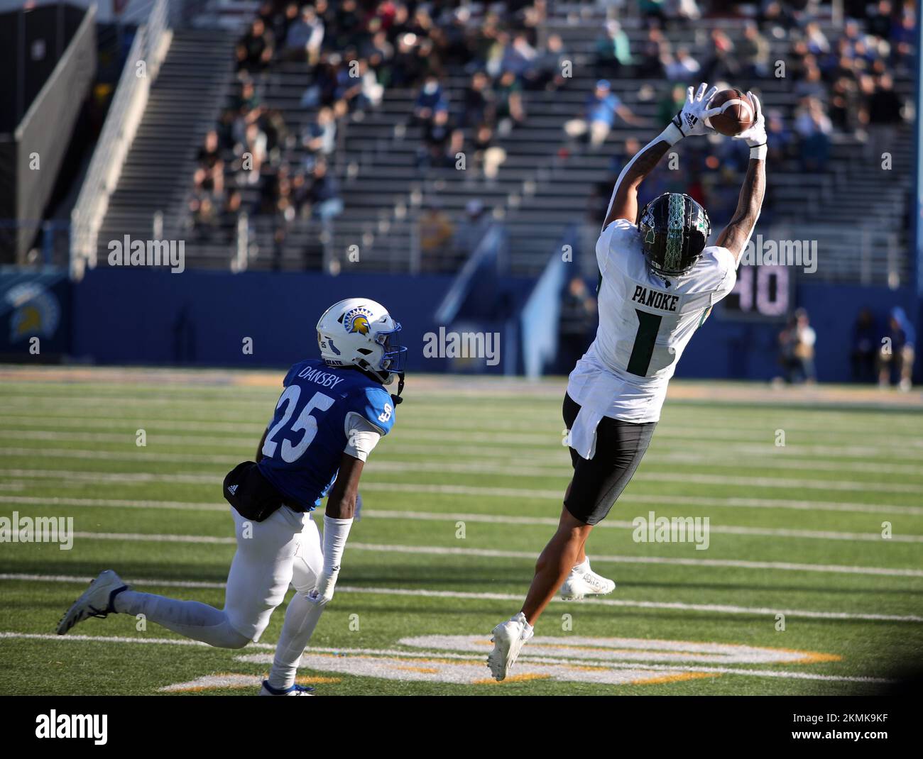 26. November 2022 – der Hawaii Rainbow Warriors Wide Receiver Jonah ...
