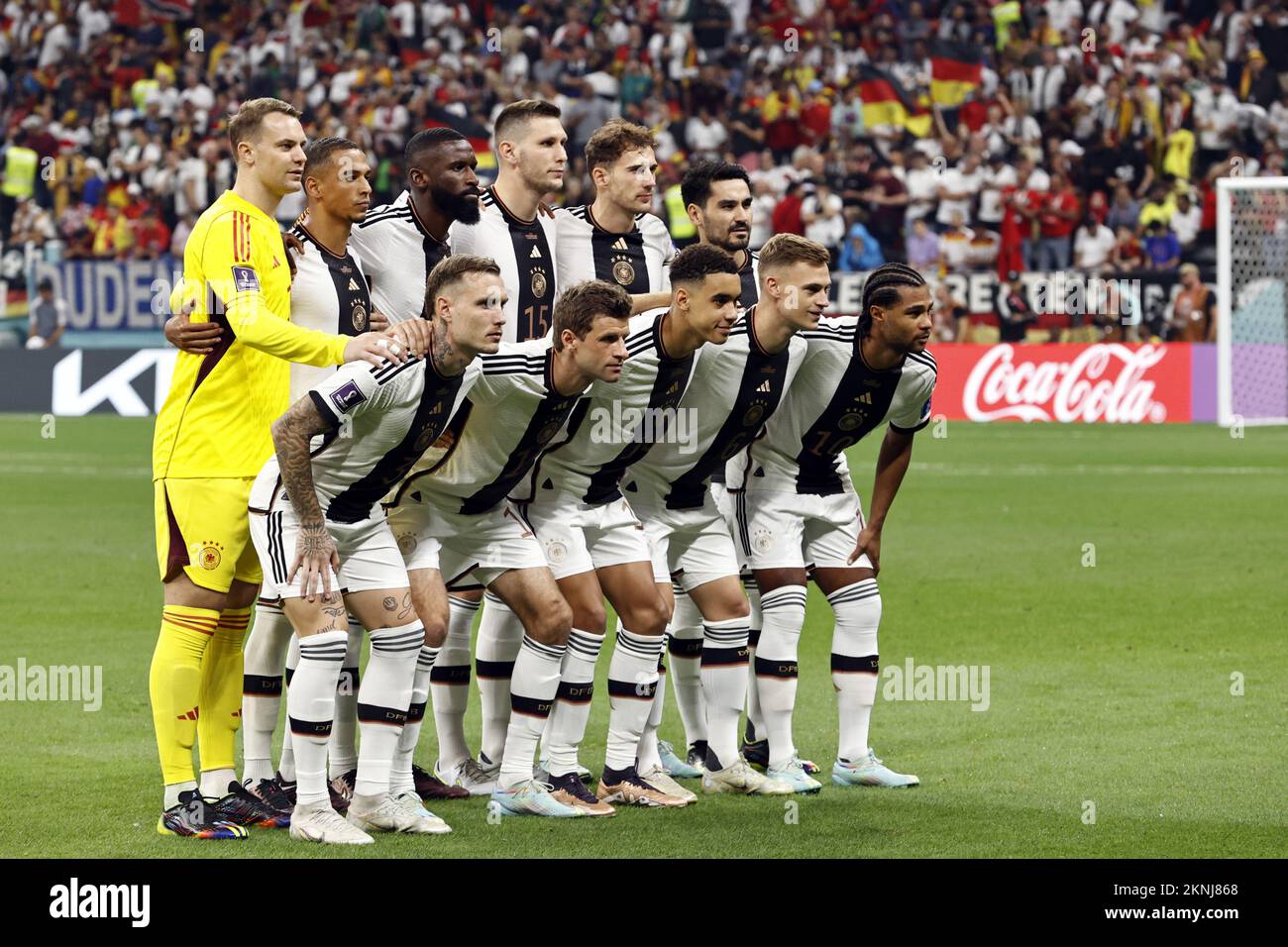 Al-Khor, Katar. 27.. November 2022. AL KHOR - Hinterreihen (lr ...