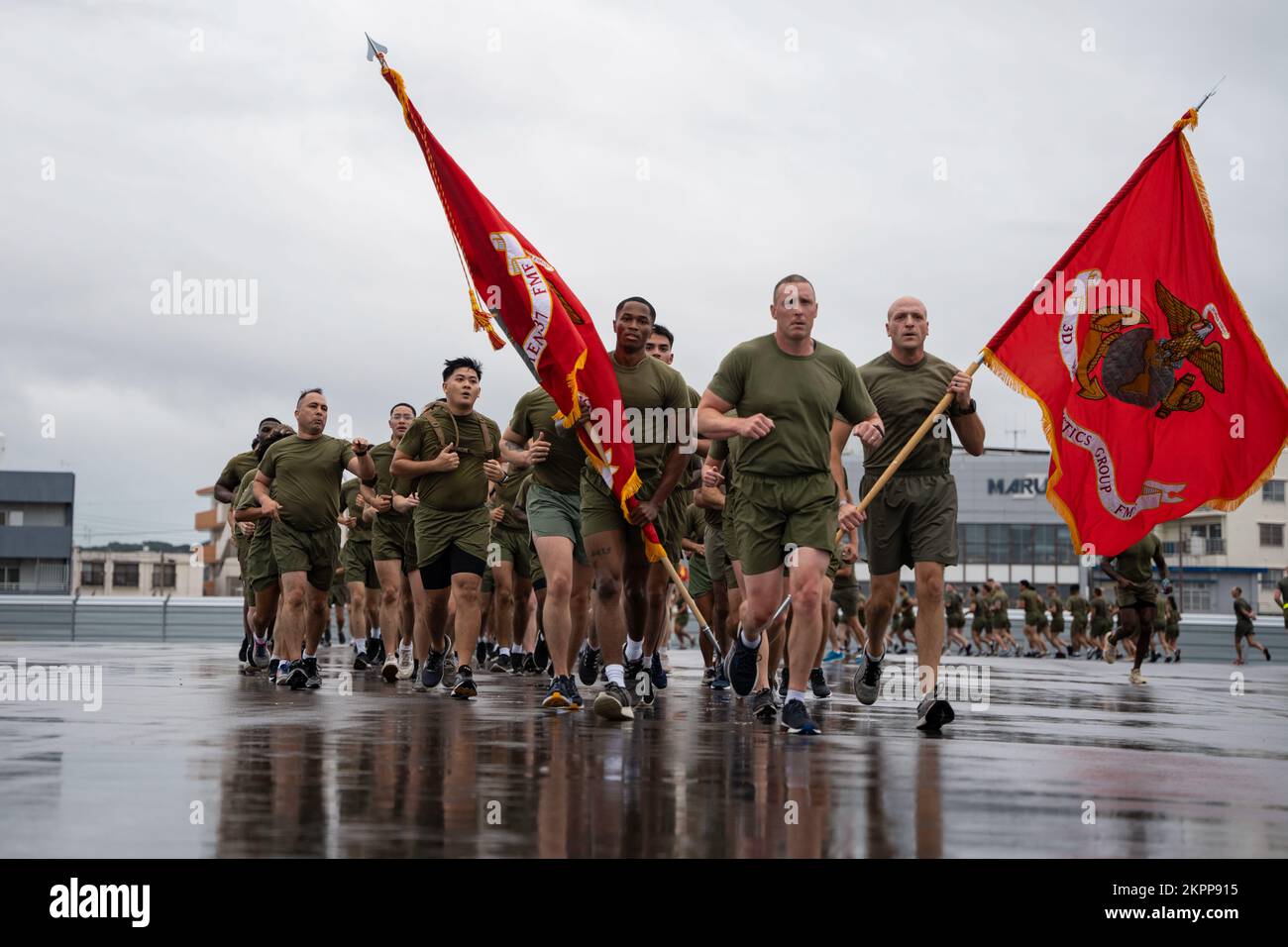 USA Marines mit Combat Logistics Regiment 37, 3. Marine Logistics Group ...
