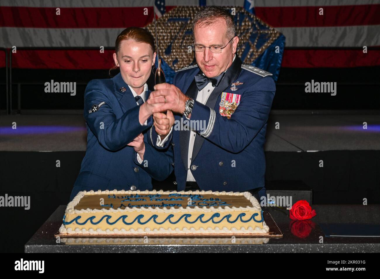 USA General Jim Slife, Befehlshaber des Spezialkommandos der Luftwaffe ...