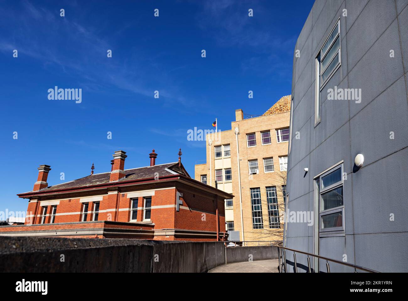 Ballarat Australien / Ballarat's Federation University, Camp Street Campus. Hier sehen Sie das ...