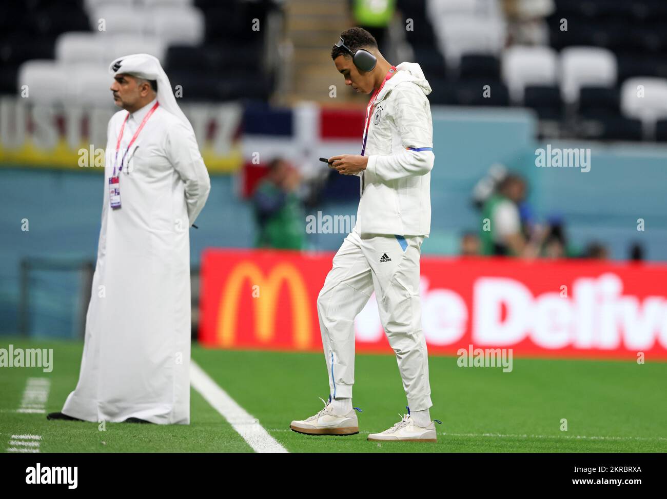 AL-KHOR, KATAR - NOVEMBER 27: FIFA-Weltmeisterschaft Katar 2022 Gruppe E zwischen Spanien und ...