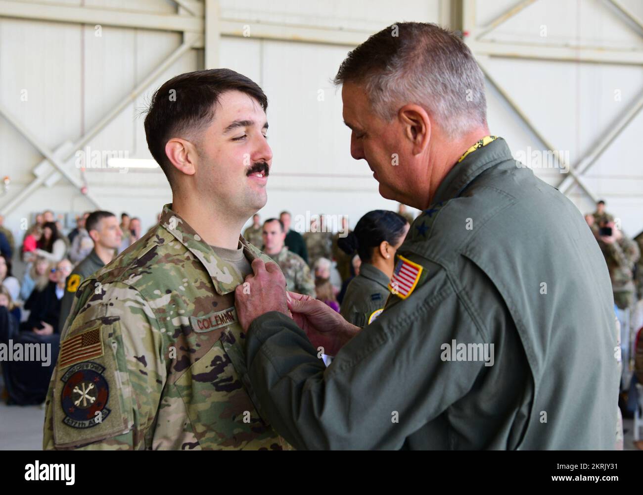 USA Air Force Staff Sergeant Kevin Coleman, 437. Aircraft Maintenance ...