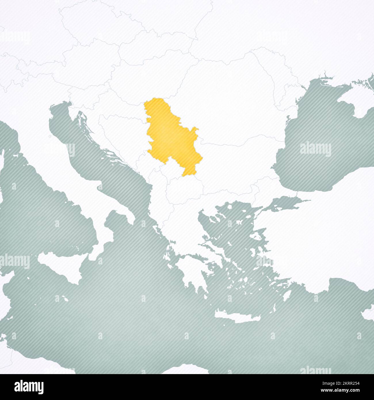 Balkans map -Fotos und -Bildmaterial in hoher Auflösung – Alamy