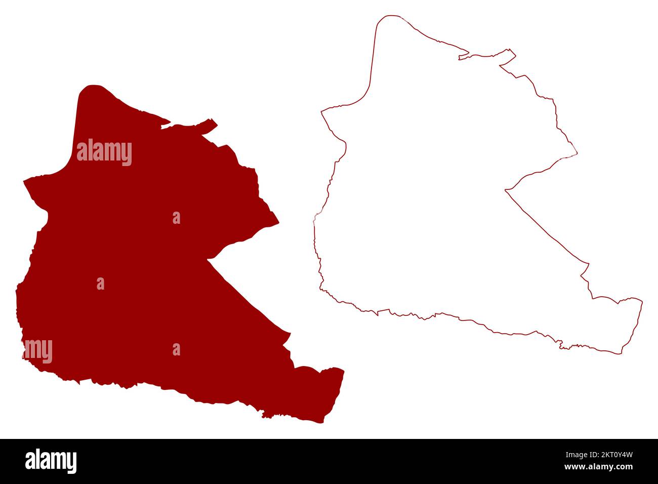 Mappa di middlesbrough Stock-Vektorgrafiken kaufen - Alamy