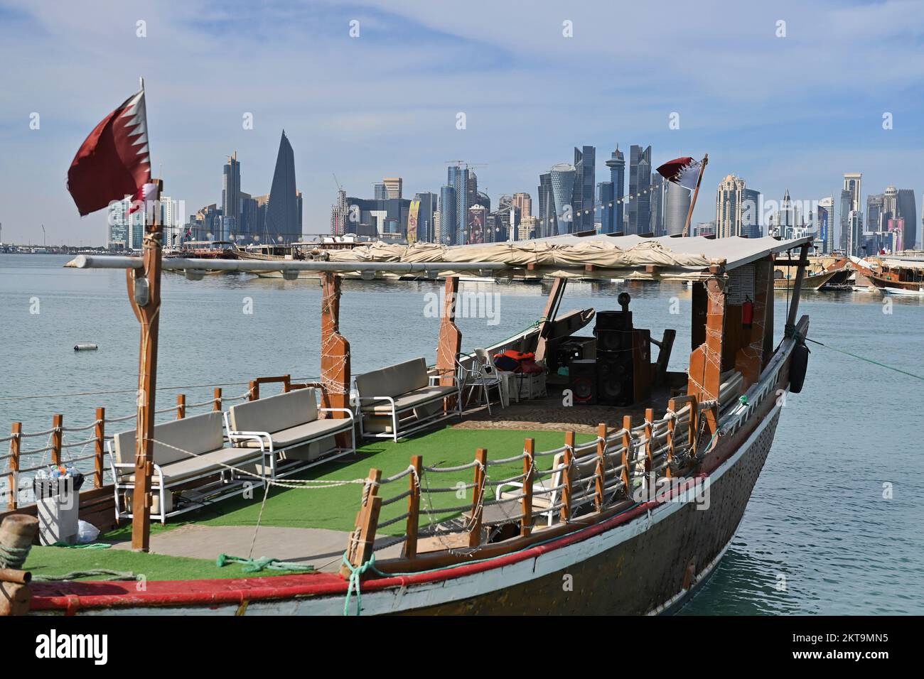 Eindrücke aus Doha/Katar am 29.. November 2022. FIFA Fanfest, Corniche ...