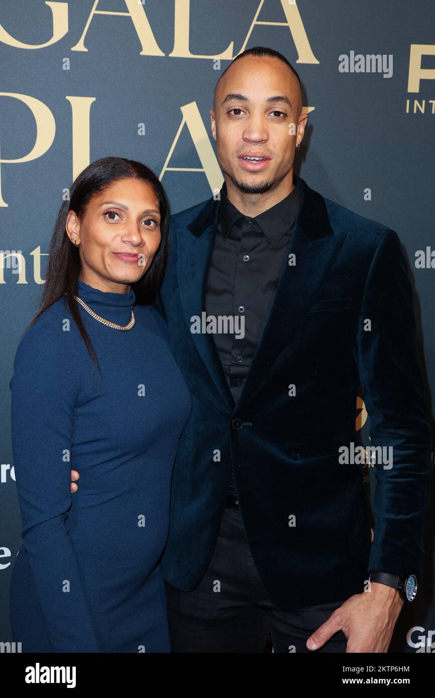 Paris, Frankreich. 29. November 2022 Pascal Martinot-Lagarde und seine ...