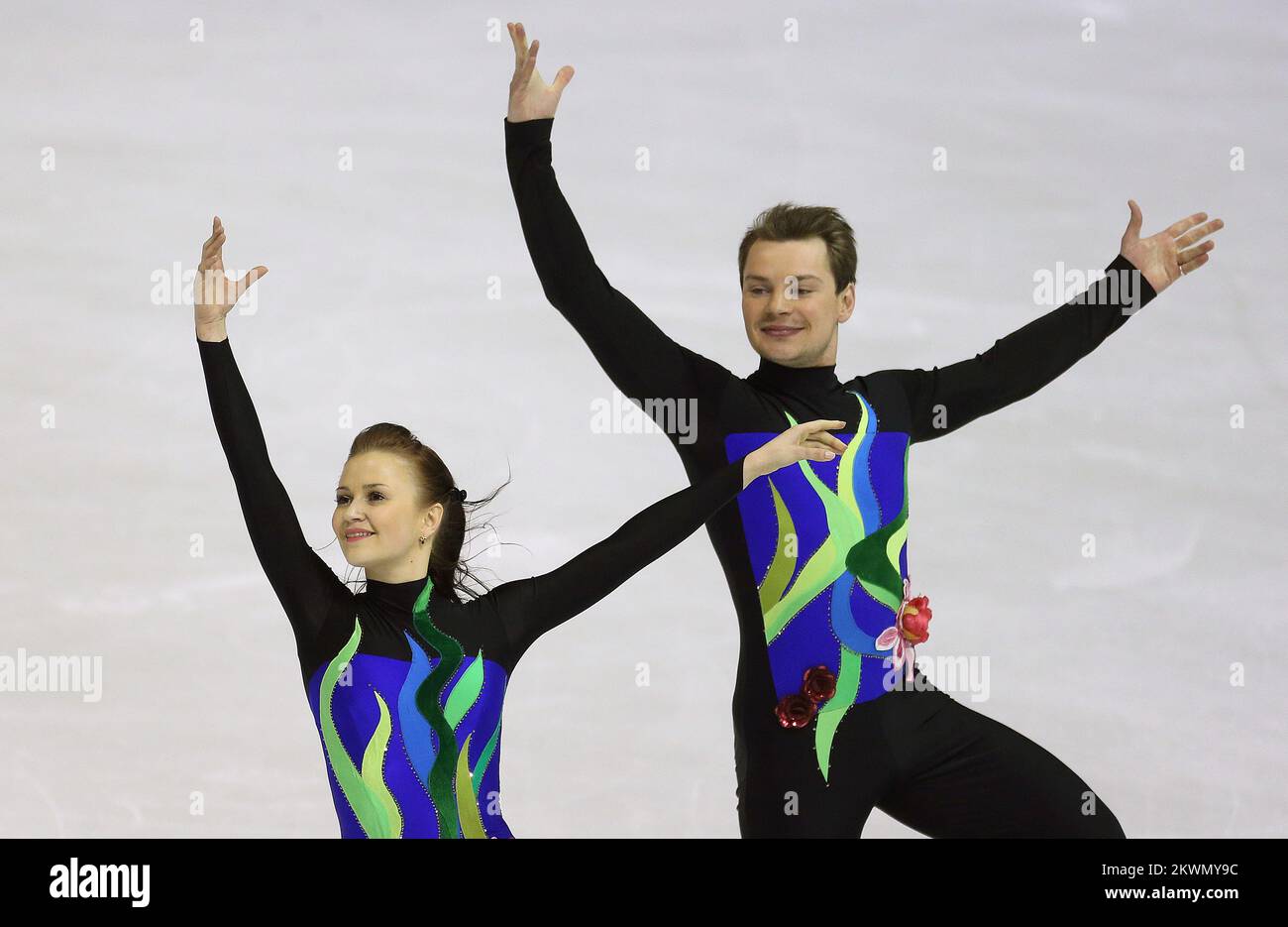 23.01.2013., Zagreb, Kroatien - Europameisterschaft im Eiskunstlauf in ...