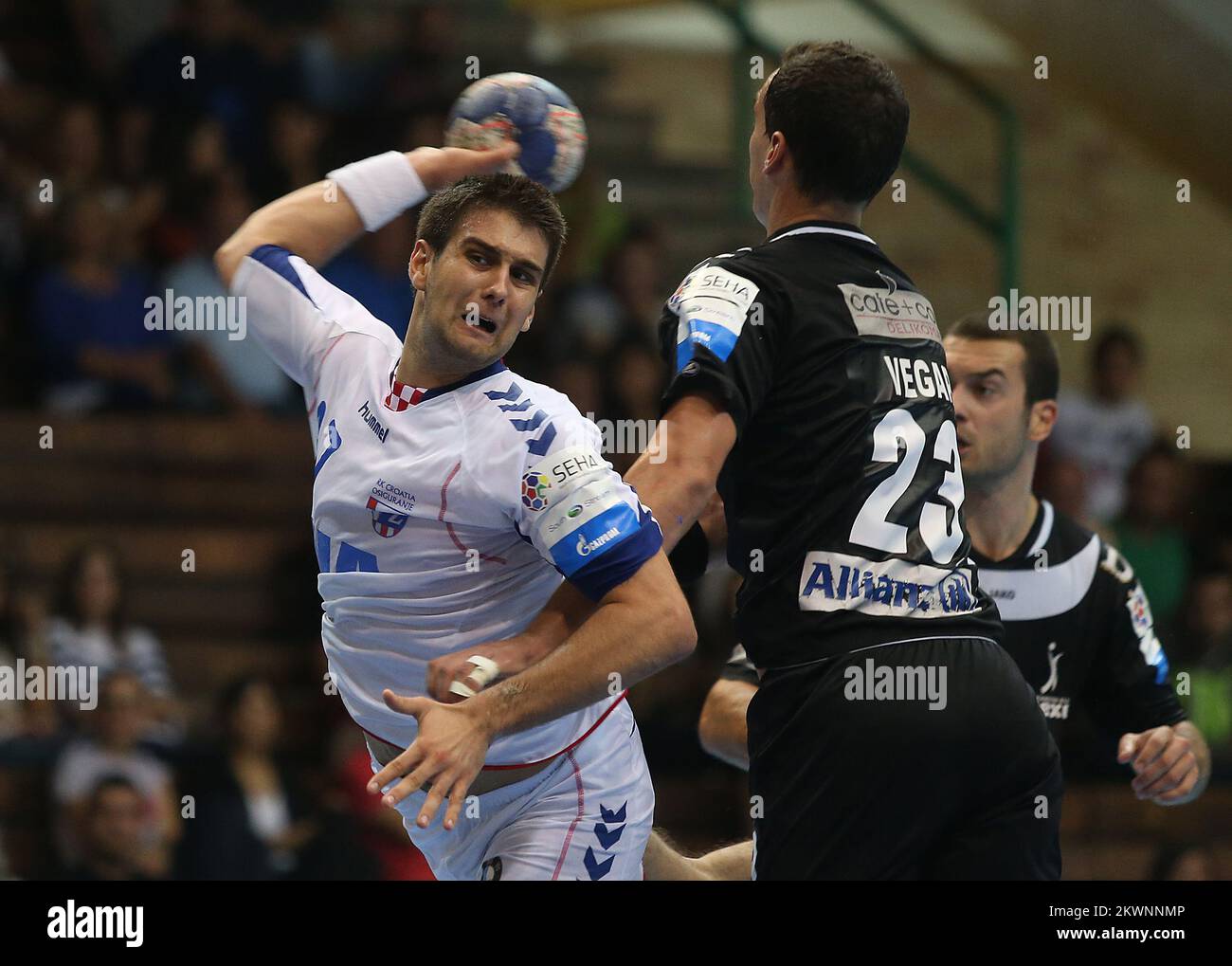 10.09.2013., Zagreb, Kroatien - in der Sporthalle Sutinska vrela fand ...