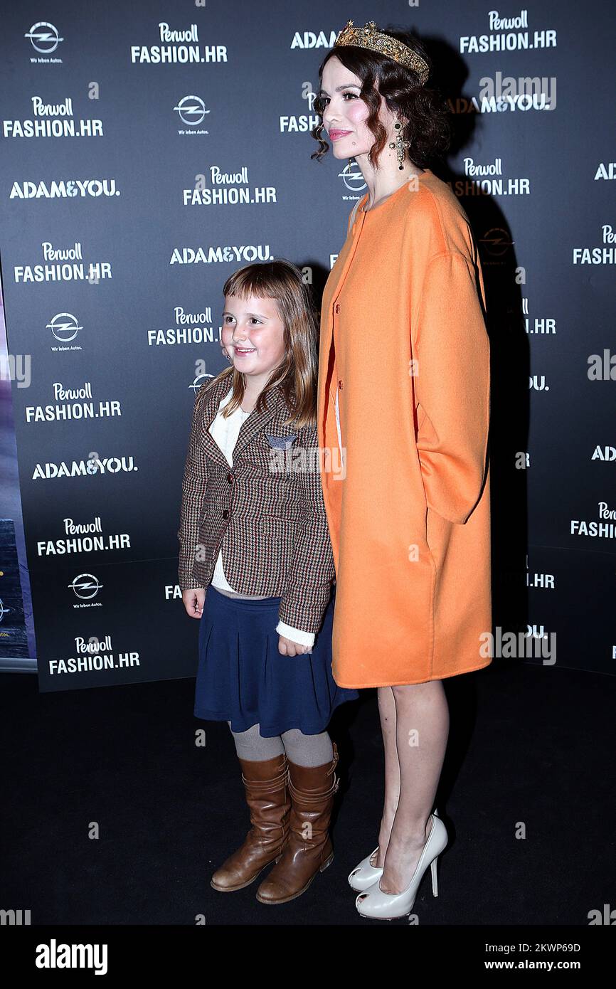 16.10.2013., Zagreb, Kroatien - die kroatische Sängerin Severina ...