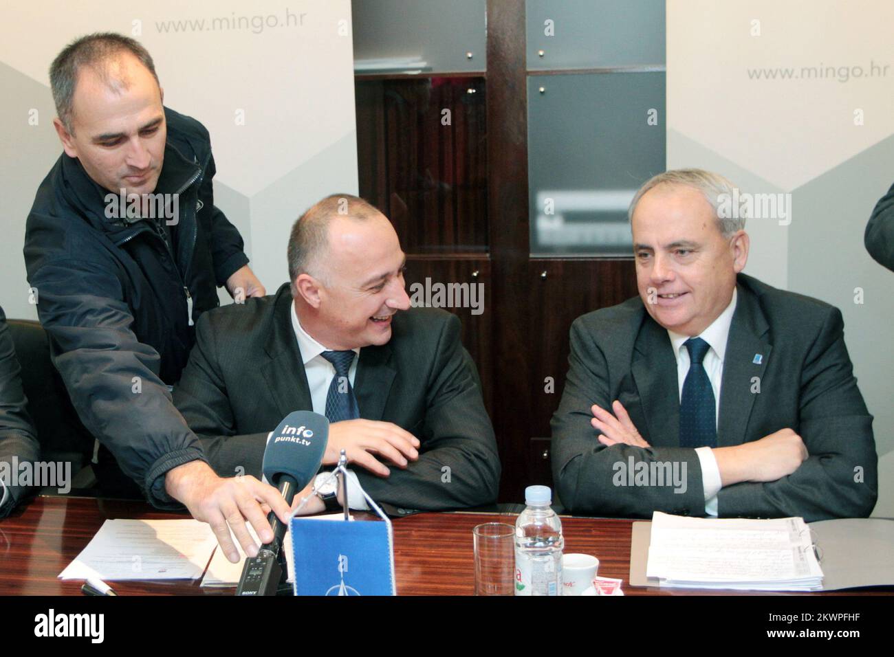 12.11.2013. Kroatien, Zagreb - Wirtschaftsministerium, Minister Ivan ...