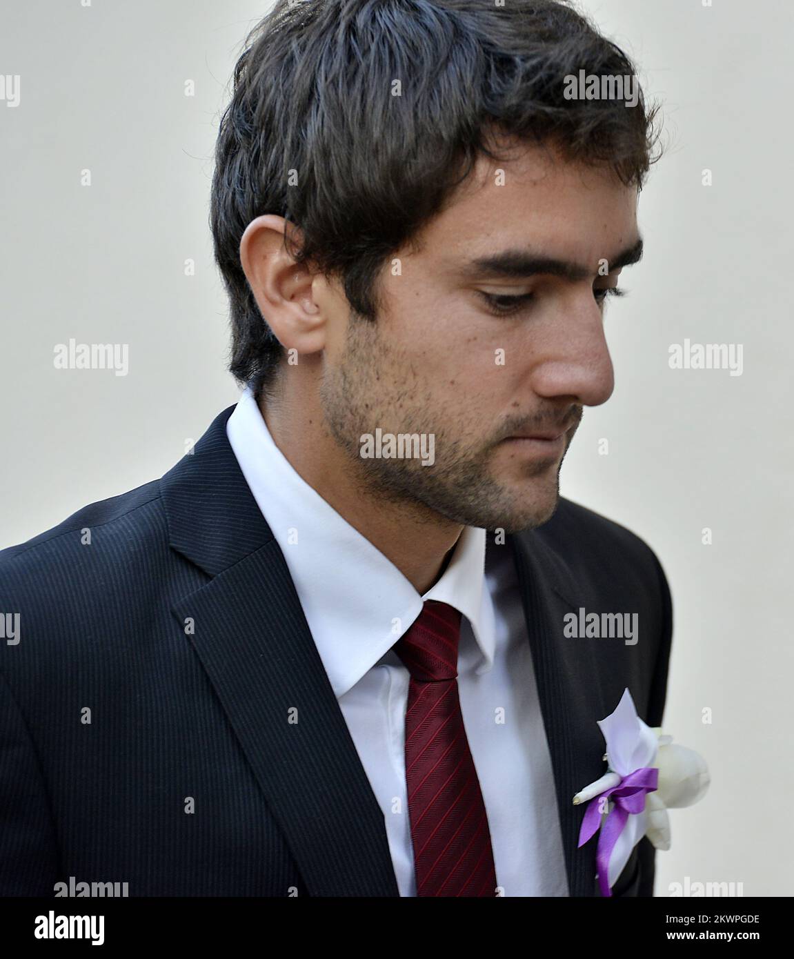 16.11.2013., Mostar, Kroatien - kroatischer Tennisspieler Ivan Dodig ...