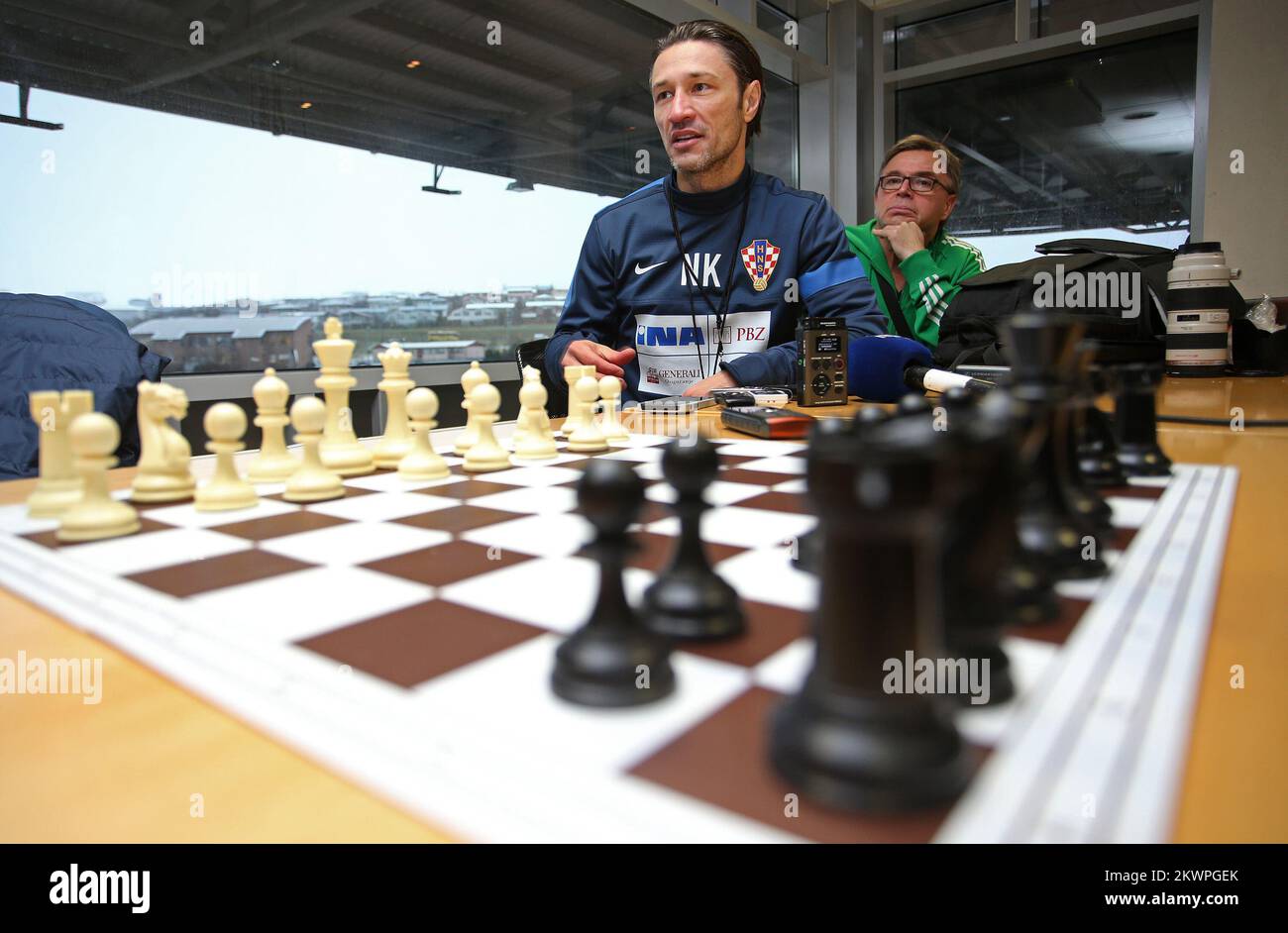 14.11.2013., Iceand, Reykjavik - Trainer der kroatischen ...