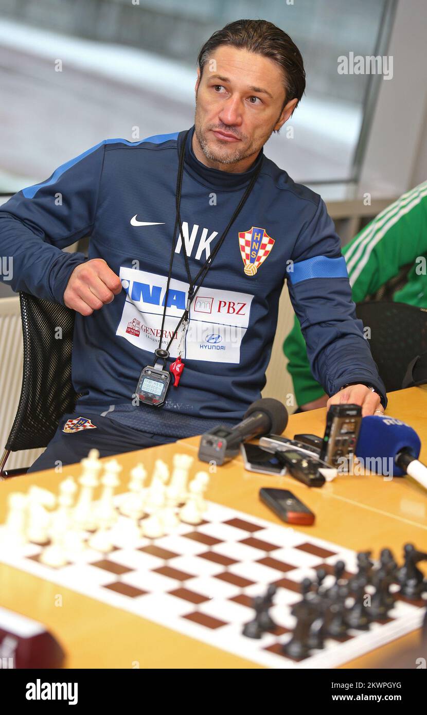 14.11.2013., Iceand, Reykjavik - Trainer der kroatischen ...