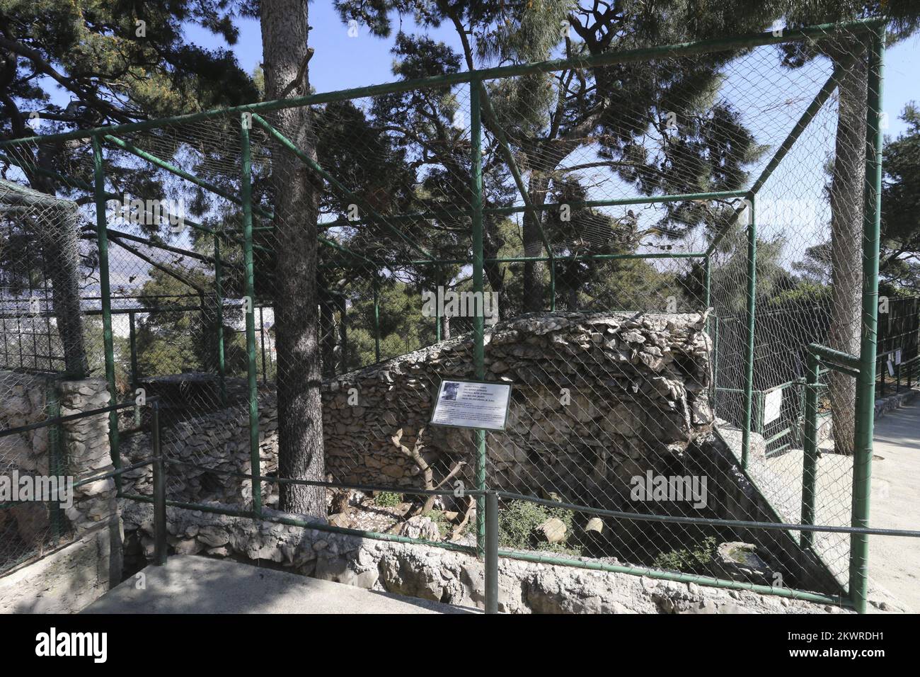 17.03.2014., Split, Kroatien - der Zoo von Split wird nach Beschwerden ...