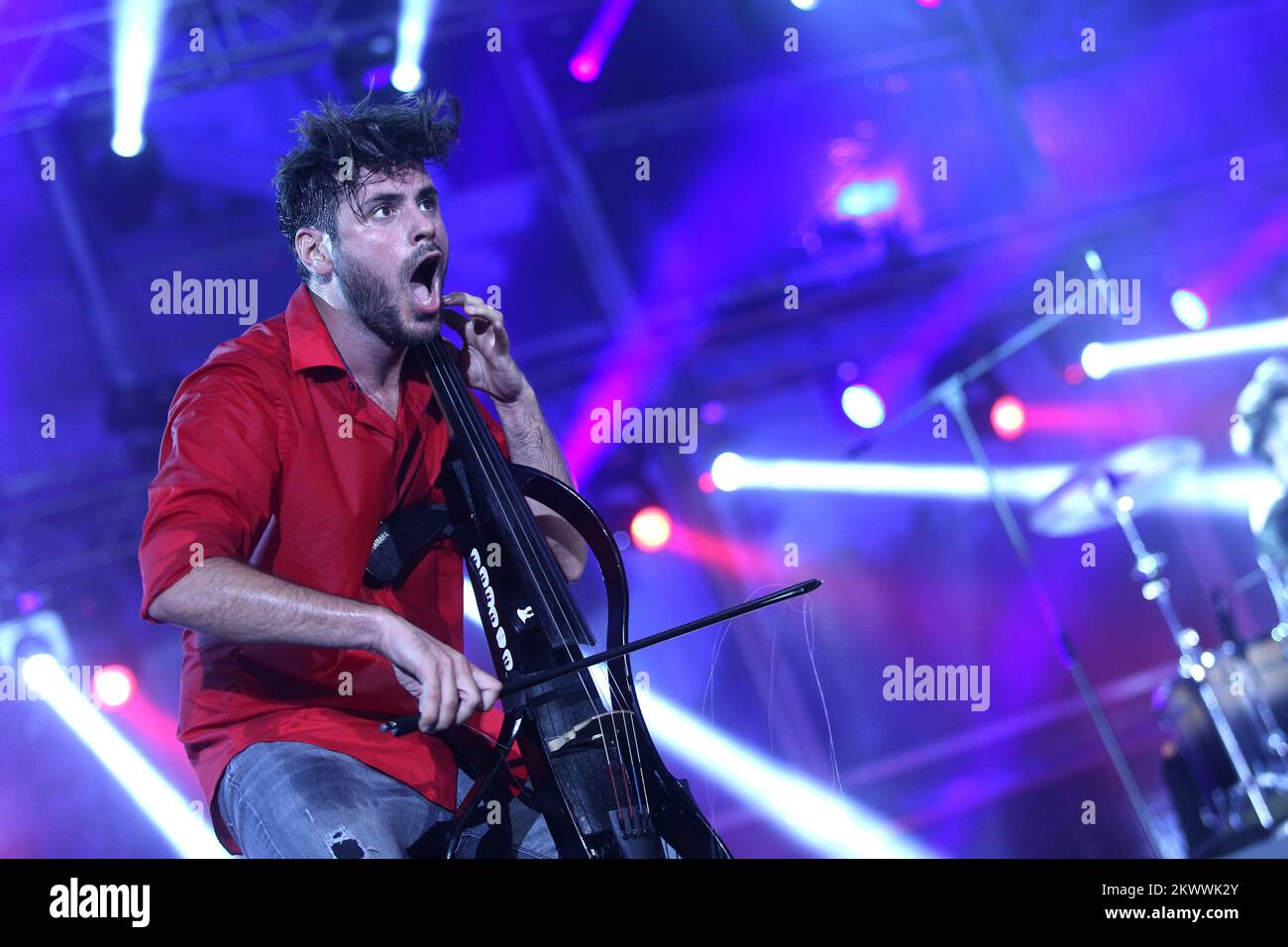 02.07.2016., Kroatien, Zagreb - als Teil des neuen Open-Air-Festivals ...