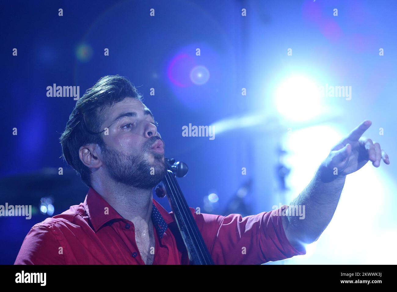 02.07.2016., Kroatien, Zagreb - im Rahmen des neuen Open-Air-Festivals ...