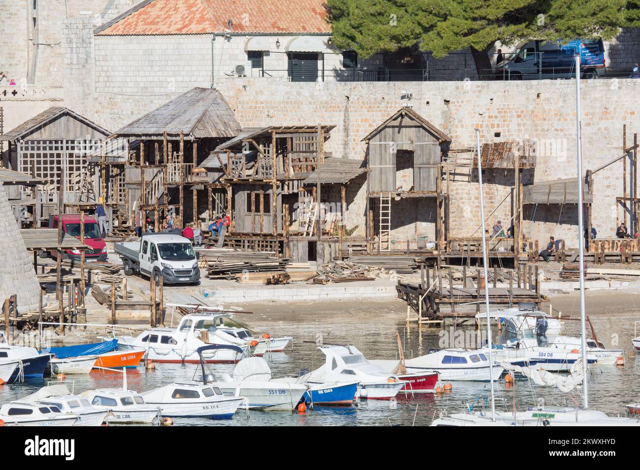 Das Set von Robin Hood: Ursprünge werden immer größer. Die größte ...