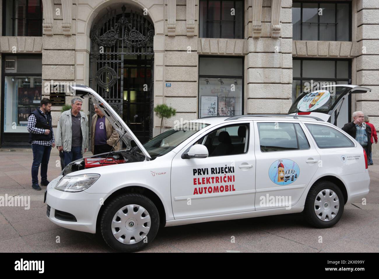 09.05.2017., Rijeka, Kroatien - Vorstellung des ersten von der ...