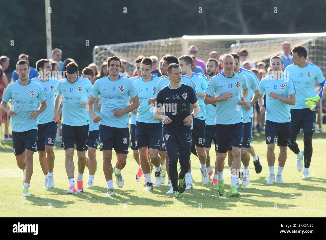05.06.2017., Sveti Martin na Muri, Kroatien – Training der kroatischen ...